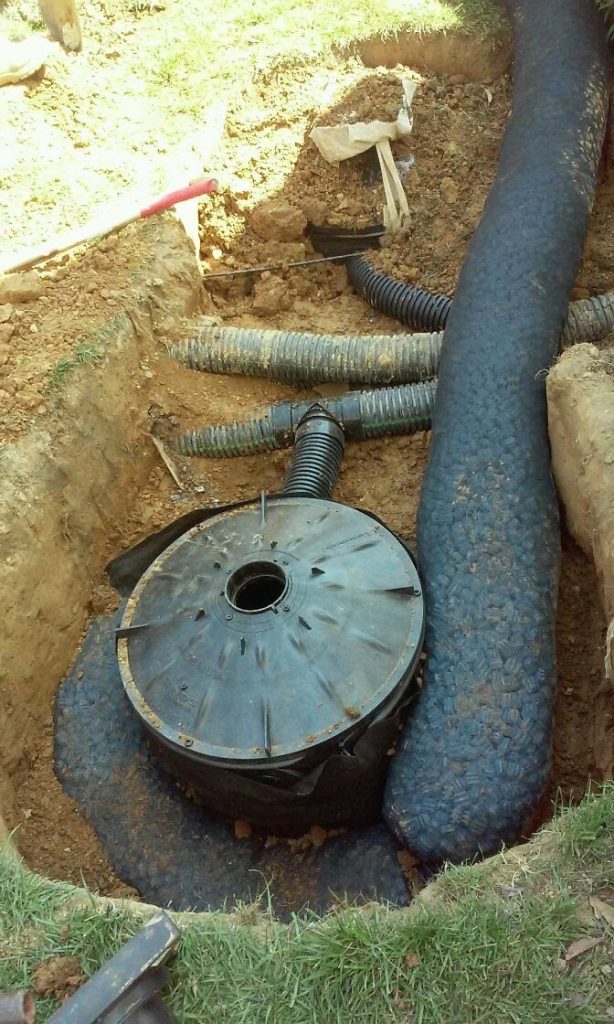 Yard Drainage Gallery | Hydro-Tech Irrigation Co