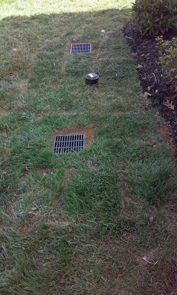 Yard Drainage Gallery | Hydro-Tech Irrigation Co