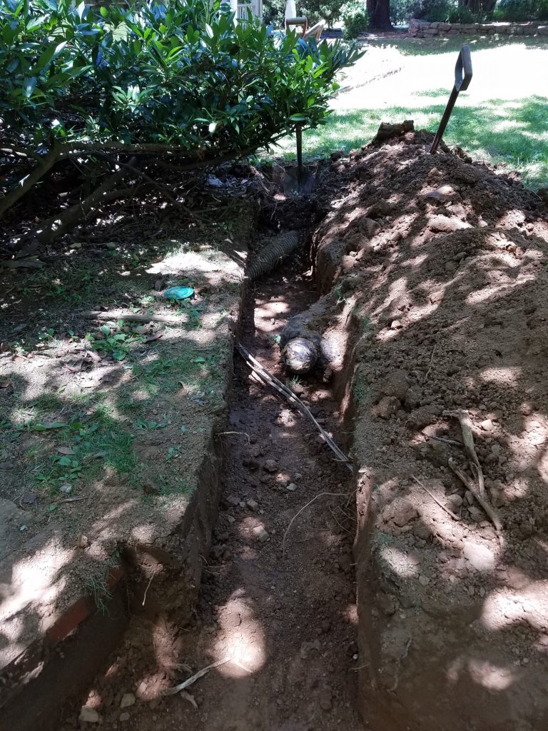 Yard Drainage Gallery | Hydro-Tech Irrigation Co