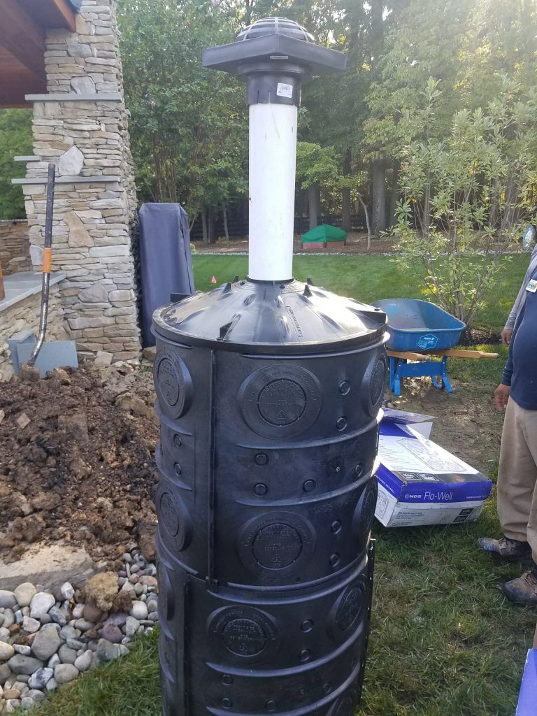 Yard Drainage Gallery | Hydro-Tech Irrigation Co